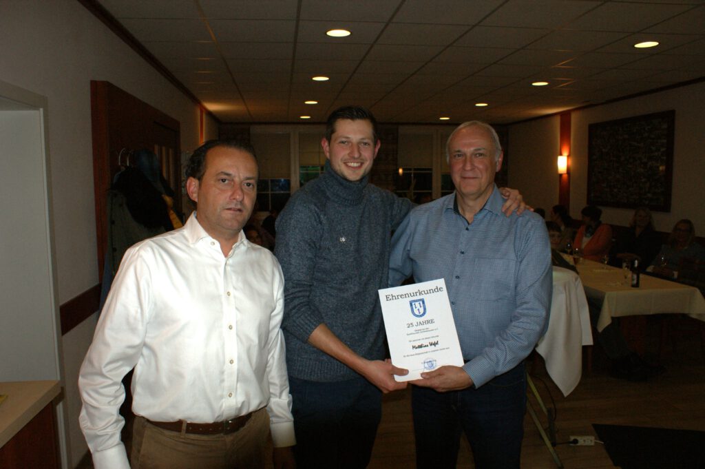 Sportfreunde Schledehausen ehren verdiente und treue Vereinsmitglieder ...