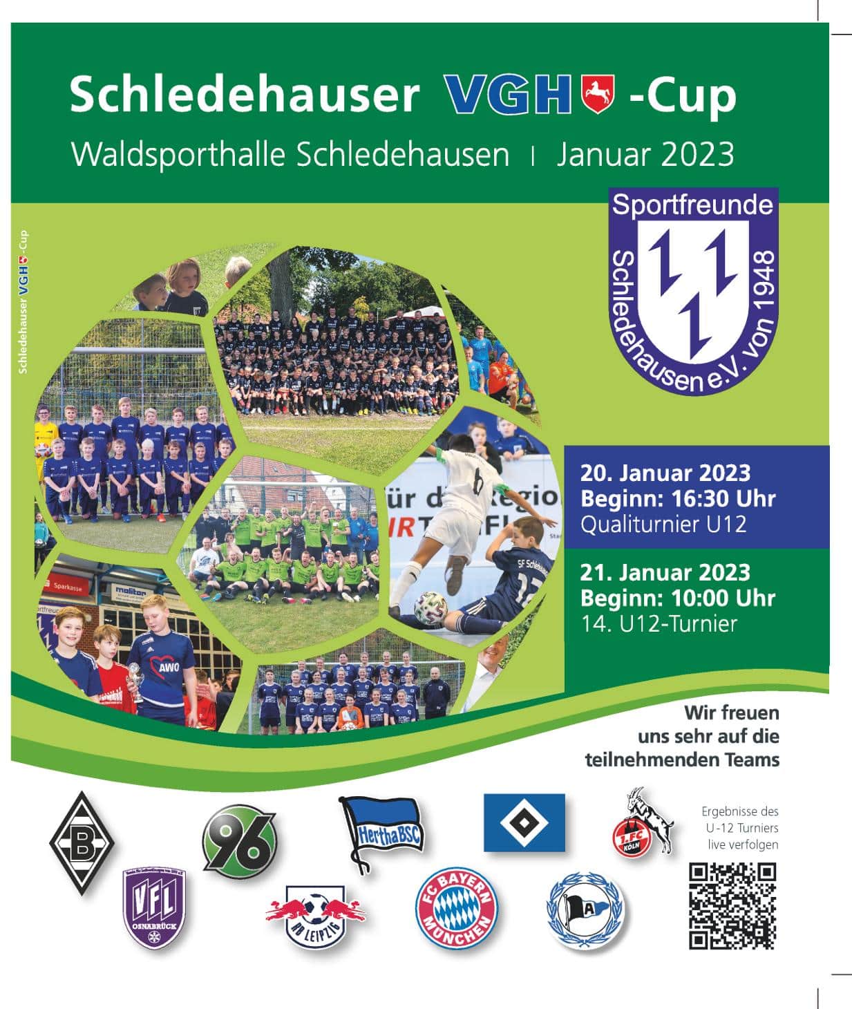 Hallensaison gestartet - VGH Cup als Highlight - Sportfreunde Schledehausen